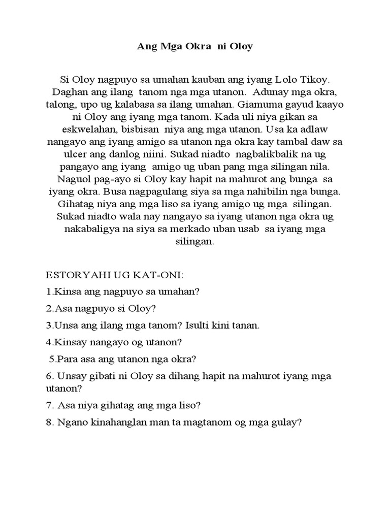 Grade 1 Basahon-1 | PDF