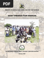 Goat Farming Manual | PDF | Goat | Hay
