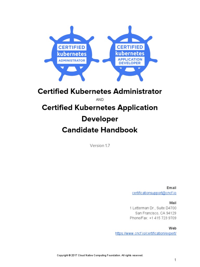 CKA+CKAD Candidate Handbook | PDF | Identity Document | Command Line Interface