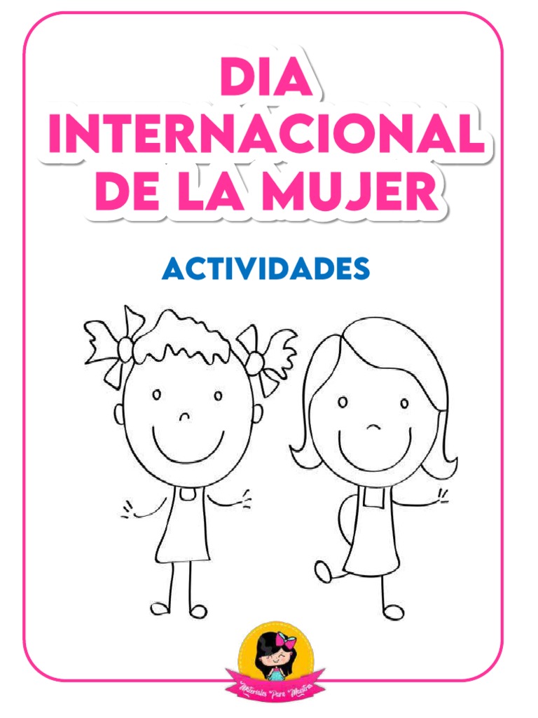 Actividades Dia de La Mujer | PDF