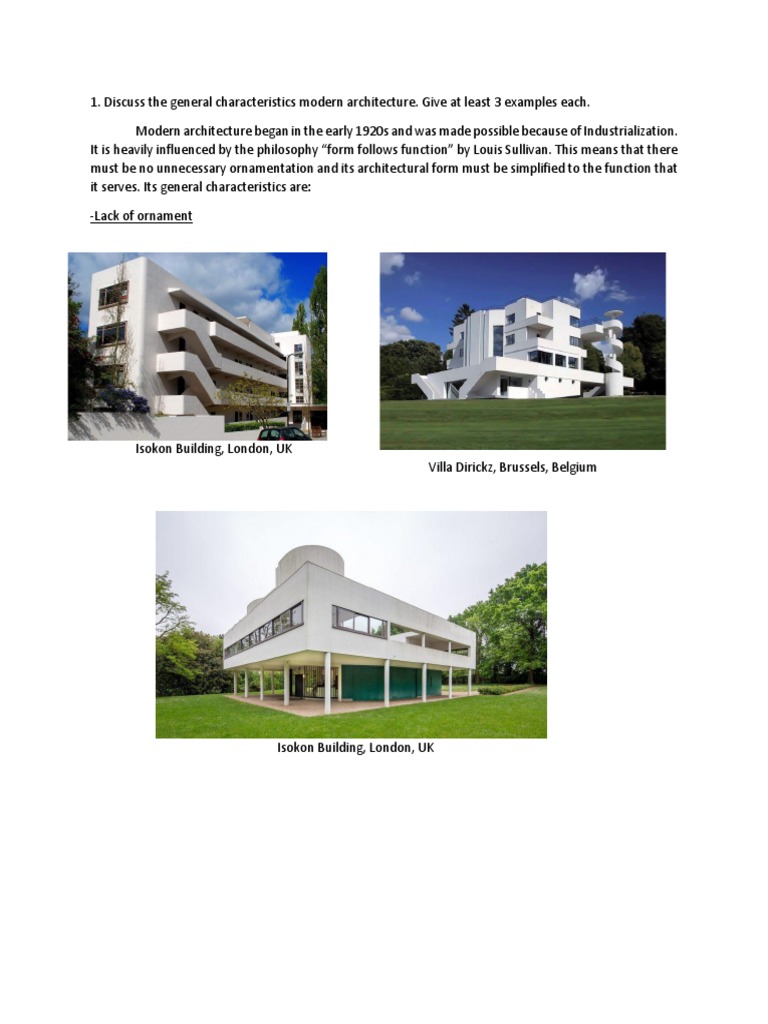 Modern Architecture | PDF | Economic Sectors | Design
