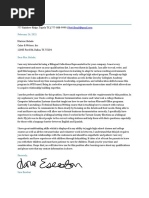 Application Letter DSWD | PDF