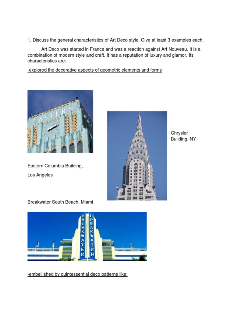 Art Deco | PDF | Art Deco | Manila