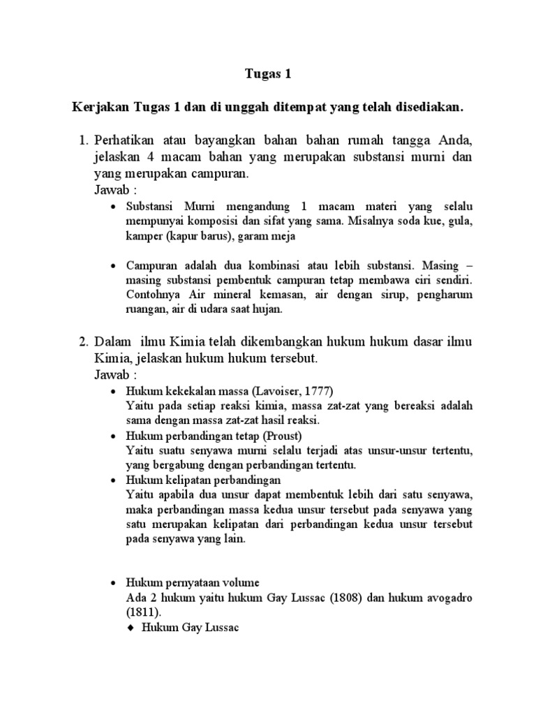 Tugas 1 KIMD4110 | PDF | Teknologi & Rekayasa