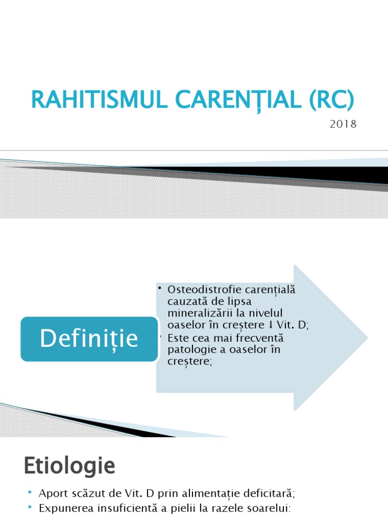 Rahitism Carential | PDF