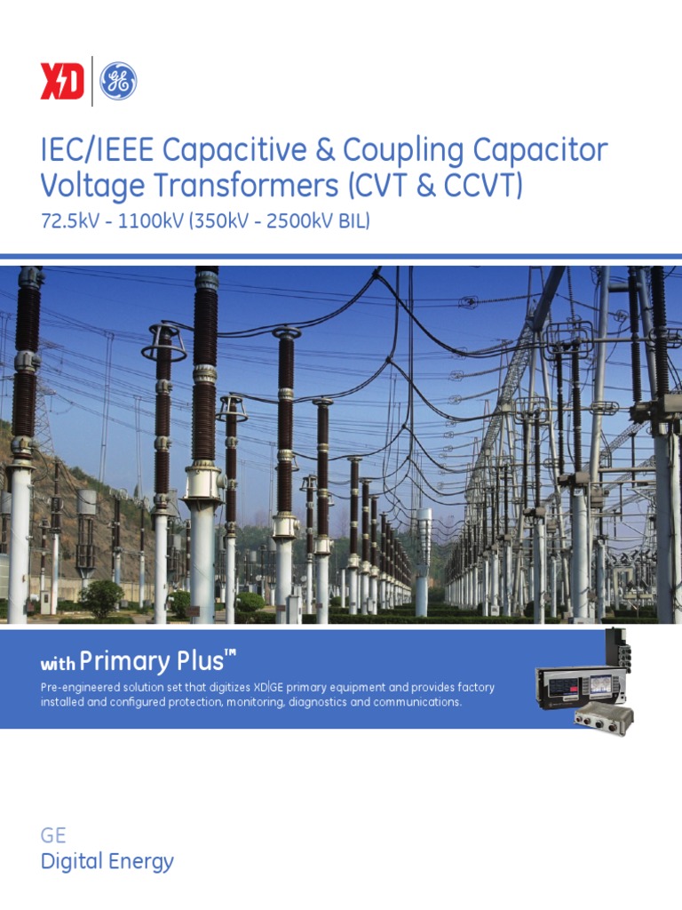 IEC/IEEE Capacitive & Coupling Capacitor Voltage Transformers (CVT ...