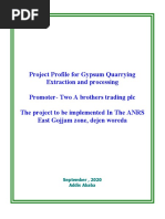 Kindye Garment Factory Proposal | PDF | Clothing | Taxes