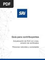 Cómo Obtener La Constancia de RTU en Línea | PDF