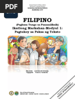 Feature Writing Filipino Example | PDF