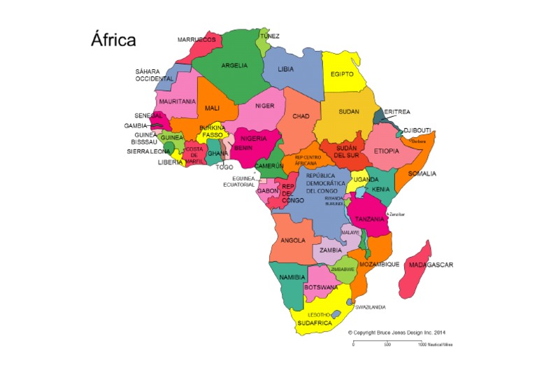 Mapa Político de África | PDF