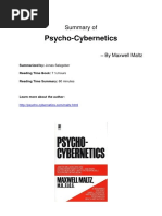 Psycho-Cybernetics - Maxwell Maltz | PDF | Self Esteem | Experience