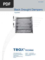 Non Return - Pressure Relief Damper | PDF | Duct (Flow) | Mechanical ...