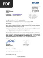 Sulzer Structured Packings PDF | PDF | Distillation | Stainless Steel