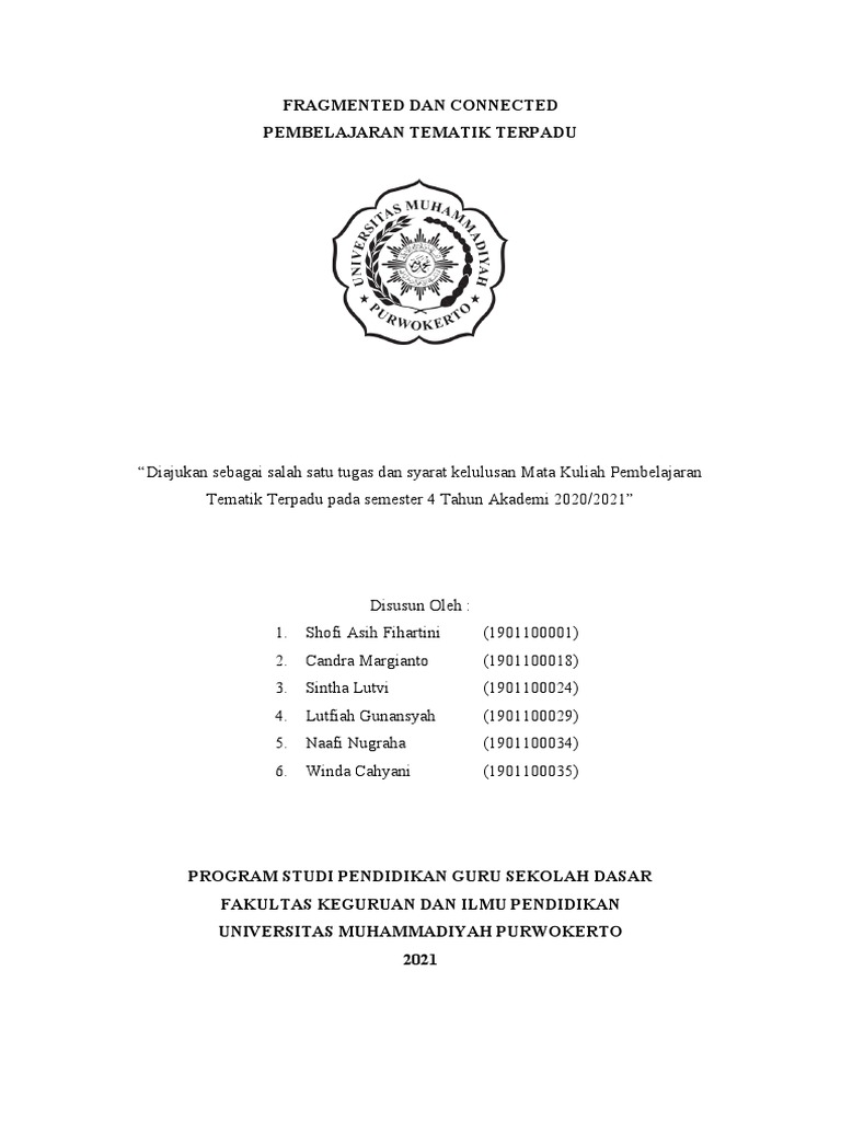 Model Pembelajaran Fragmented dan Connected | PDF
