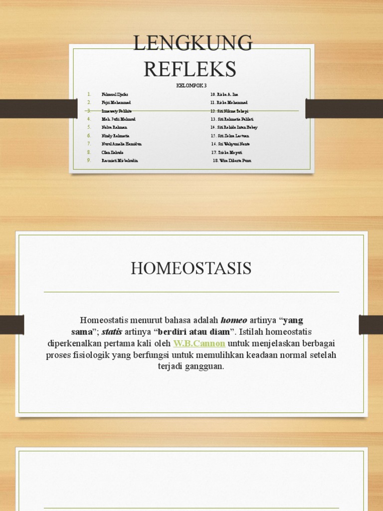 Lengkung Refleks | PDF