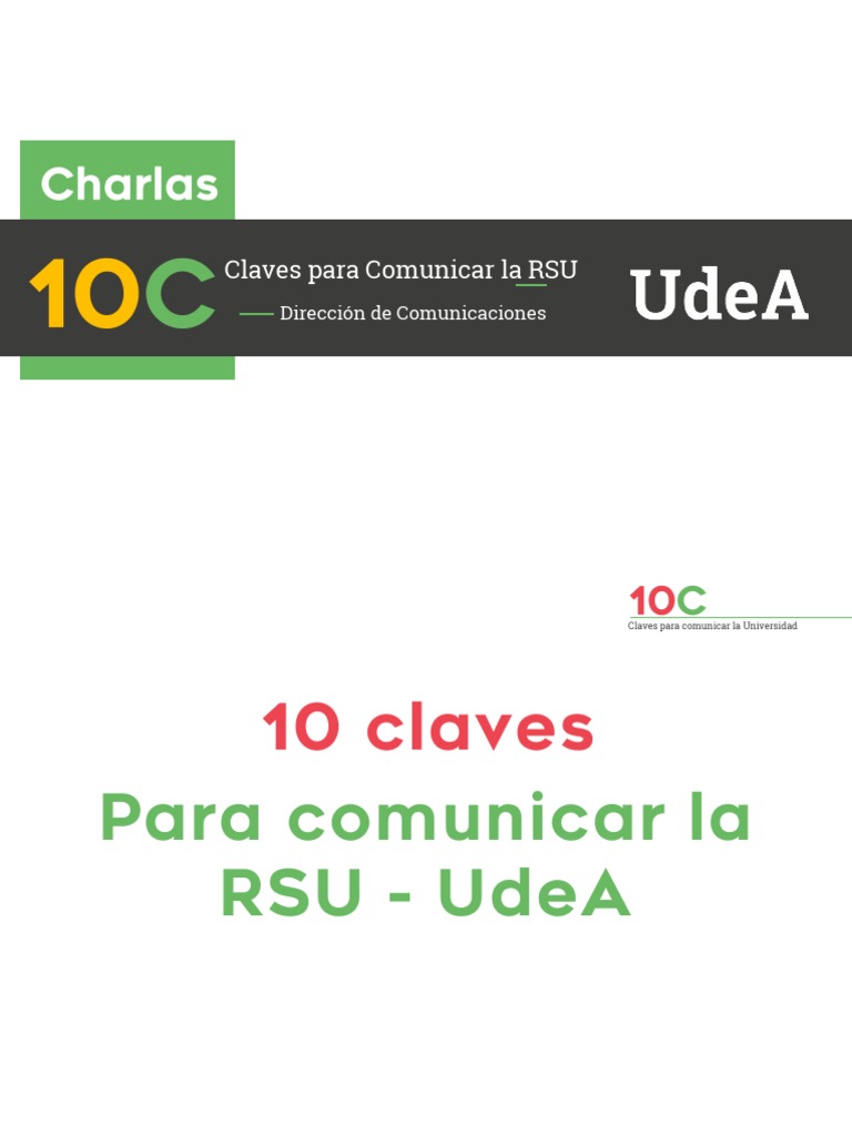 Claves para Comunicar La RSU - DEF | PDF | Sustentabilidad | La ...