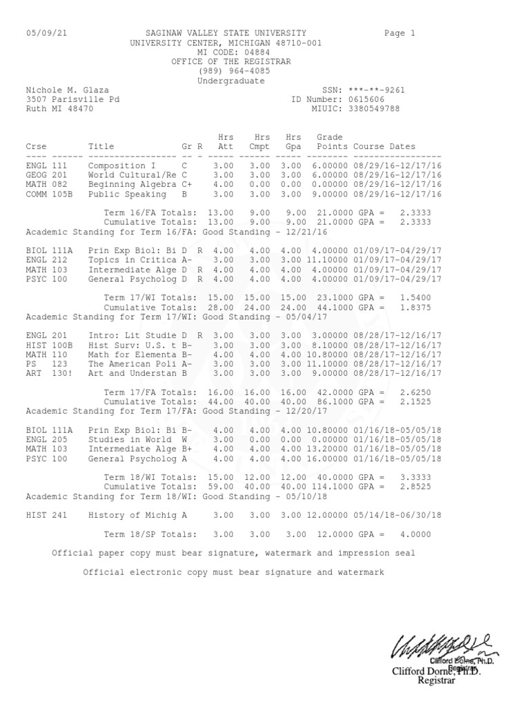Transcript | PDF | Academia