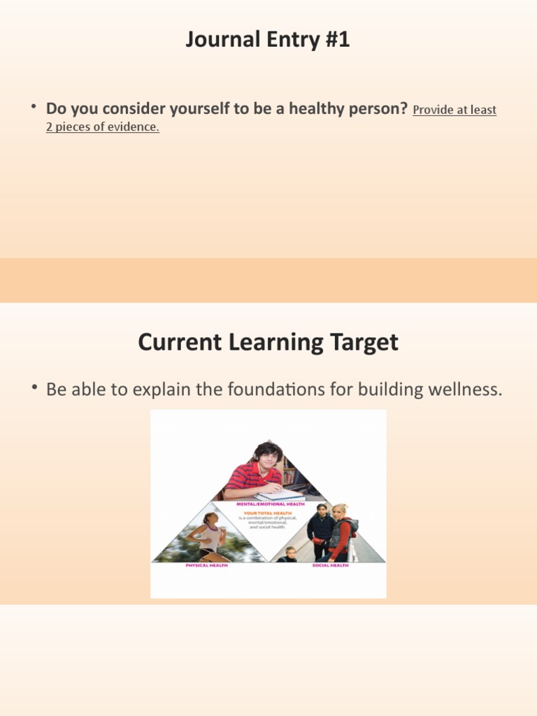 2020 Health Triangle PowerPoint | PDF | Human Nature | Psychological ...