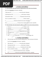 Types of Sentences Exercises For Class 6 With Answers | PDF | Sentence ...
