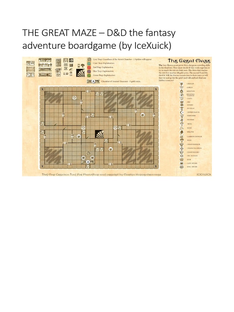 The Great Maze | PDF