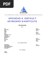 Civil 3D Keyboard Shortcut | PDF | Software Engineering | Computer Science