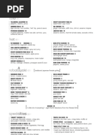 Incanta Menu Br693txx | PDF | Sushi | Tofu