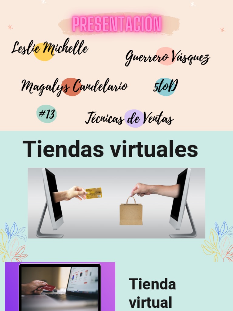 Definición y características de tiendas virtuales | PDF | Las compras ...