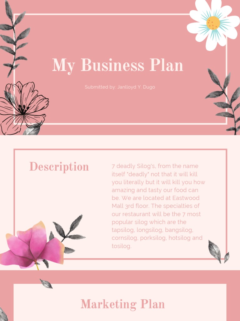 Pink and Blue Simple Marketing Strategy Presentation | PDF