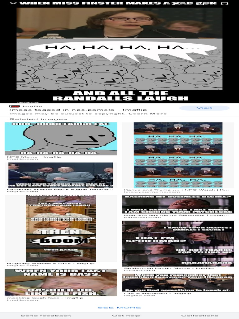 NPC Laugh - Google Search | PDF