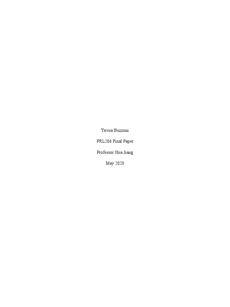 PRL 206 Final Paper | PDF | Corporate Social Responsibility | Public ...