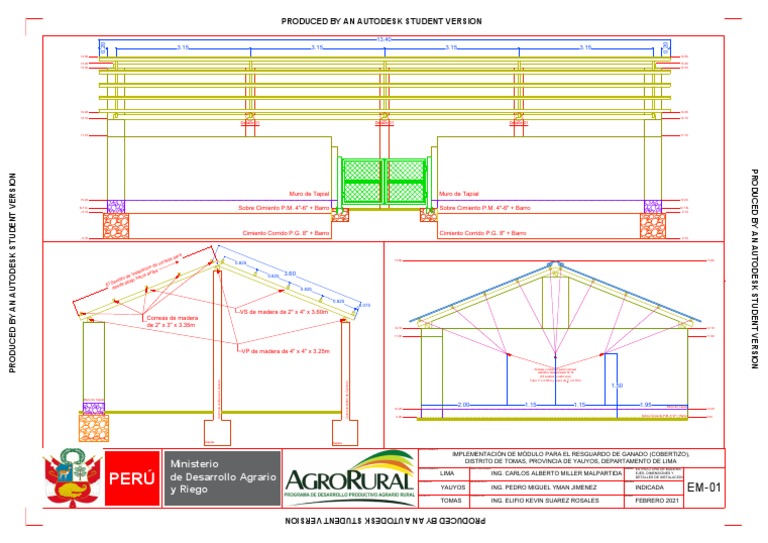Cobertizo Layout4 | PDF | Diseño arquitectonico | Arquitectura