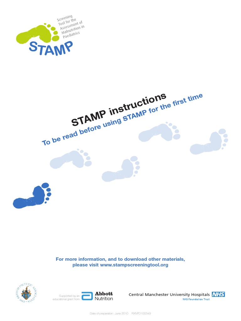 STAMP Screening Tool Pediatric | PDF | Percentile | Malnutrition