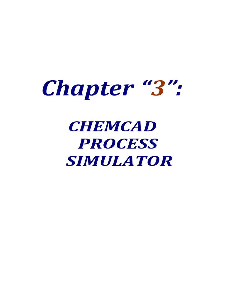 Chapter " ":: Chemcad Process Simulator | PDF | Distillation | Icon (Computing)
