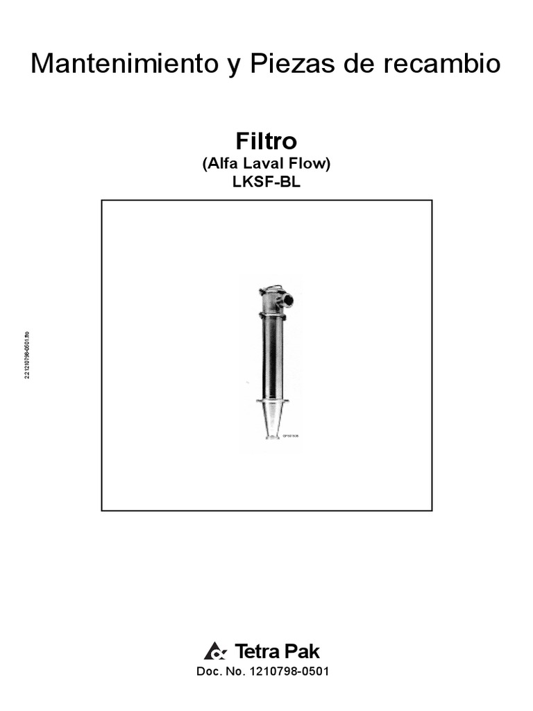Filtro LKSF-BL, Alfa Laval | PDF | Naturaleza