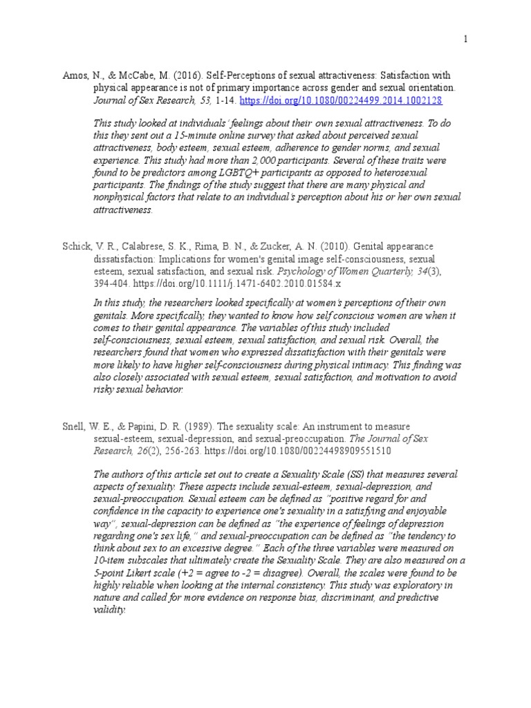 Sexuality Education Annotated Bibliography Pdf Sex Education