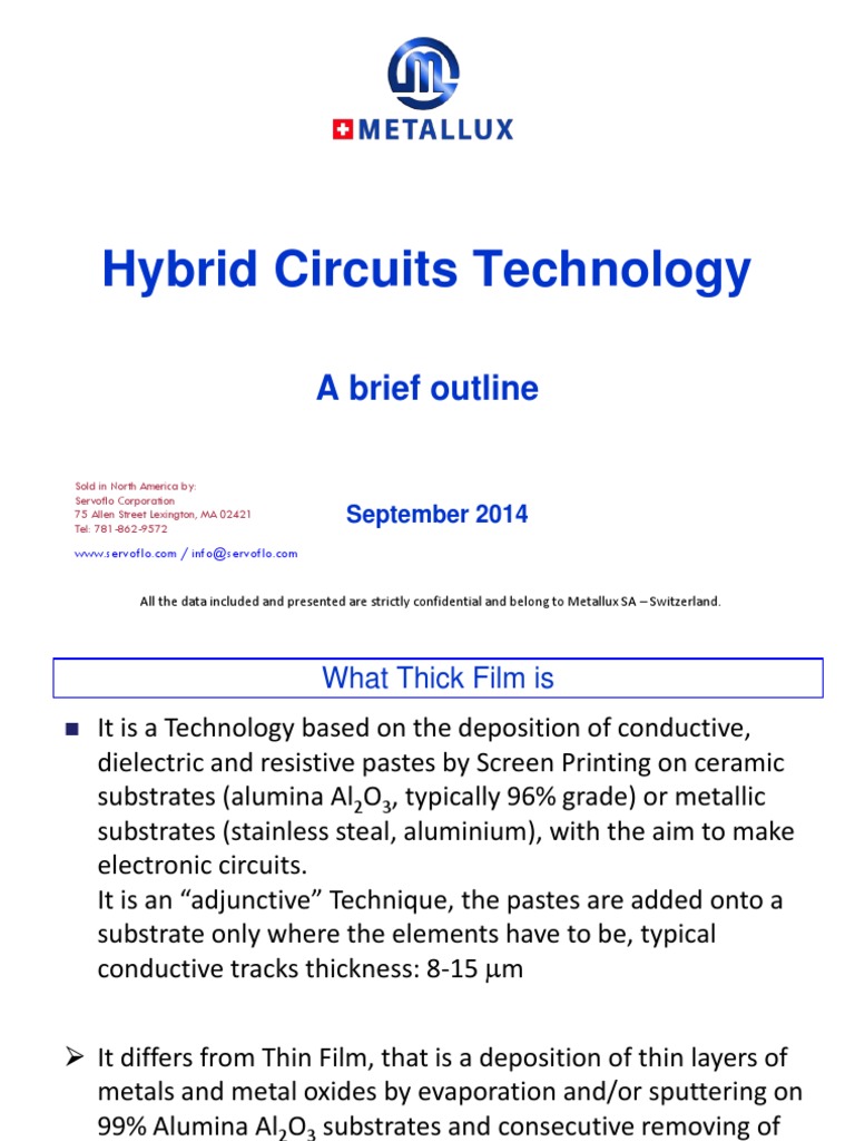 Overview of Hybrid Circuit Materials | PDF | Printed Circuit Board ...