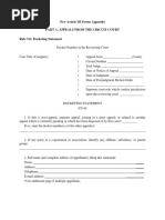 Format of Vakalatnama | PDF | Advocate | Lawsuit