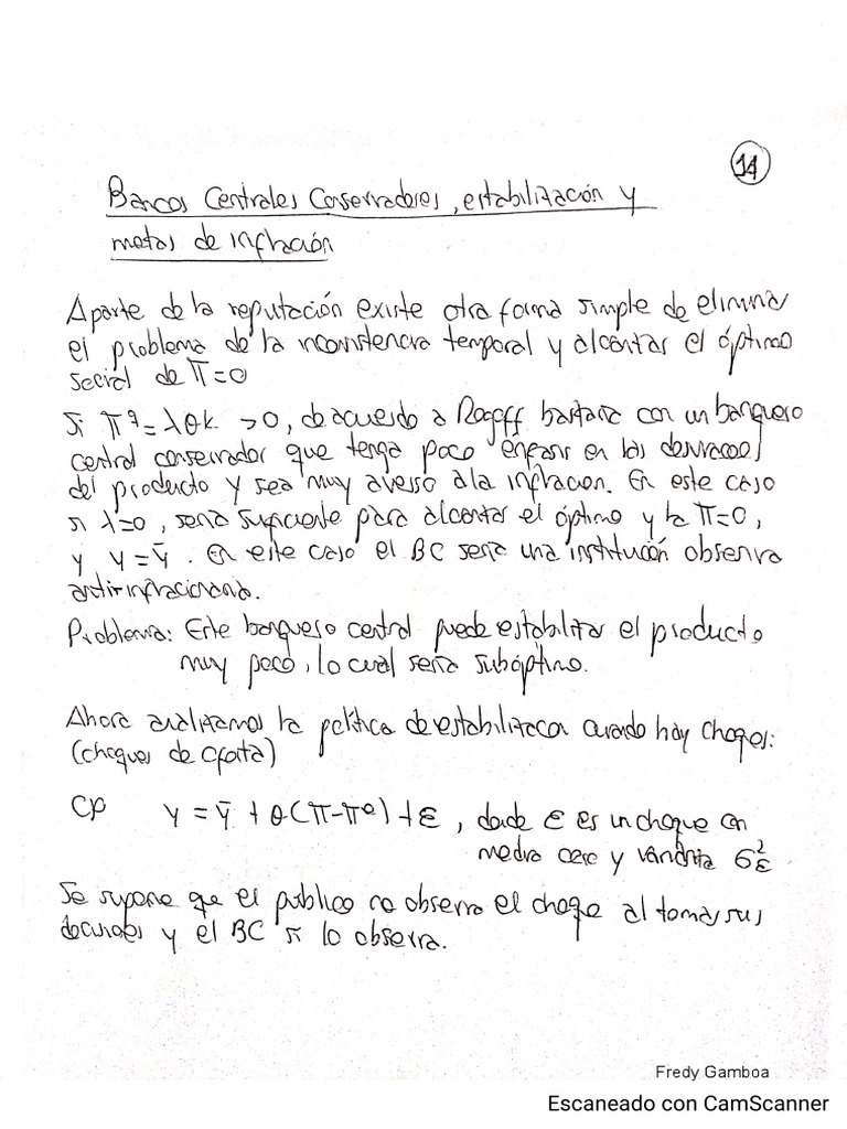 Inconsistencia Dinamica Clase2 | PDF