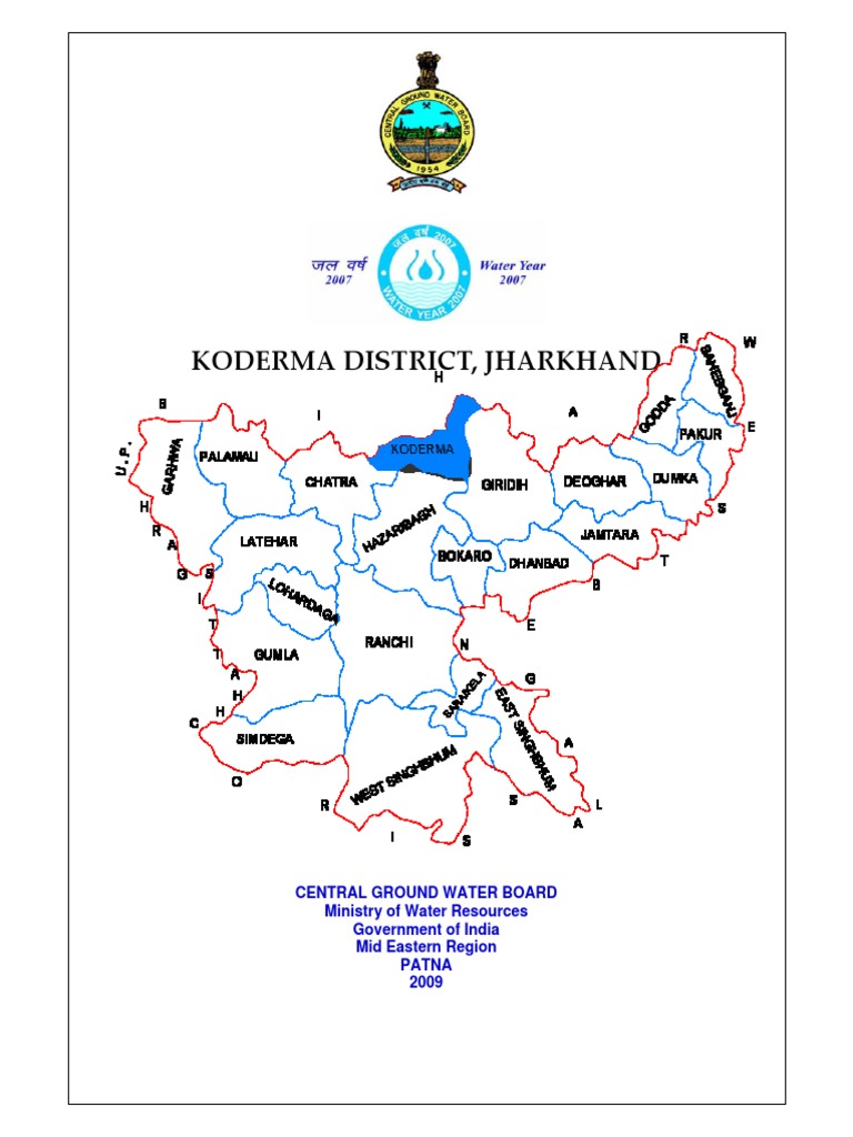 Koderma District, Jharkhand | PDF | Hydrogeology | Aquifer