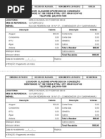 Modelo Orcamento Cotacao Simples Word | PDF | Veículo motorizado ...