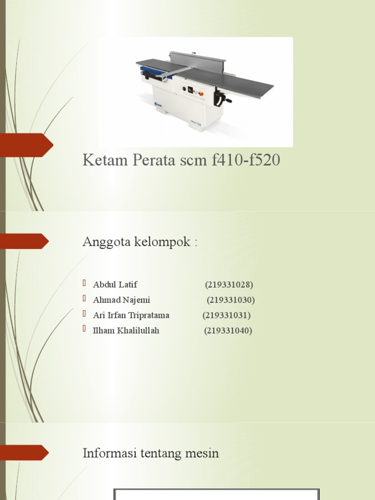 MESIN KETAM PERATA SCM f520-f410 | PDF | Griya & Taman