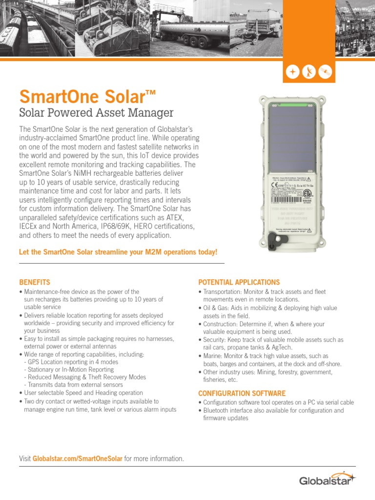 Smartone Solar: Solar Powered Asset Manager | PDF | Bluetooth | Solar Power