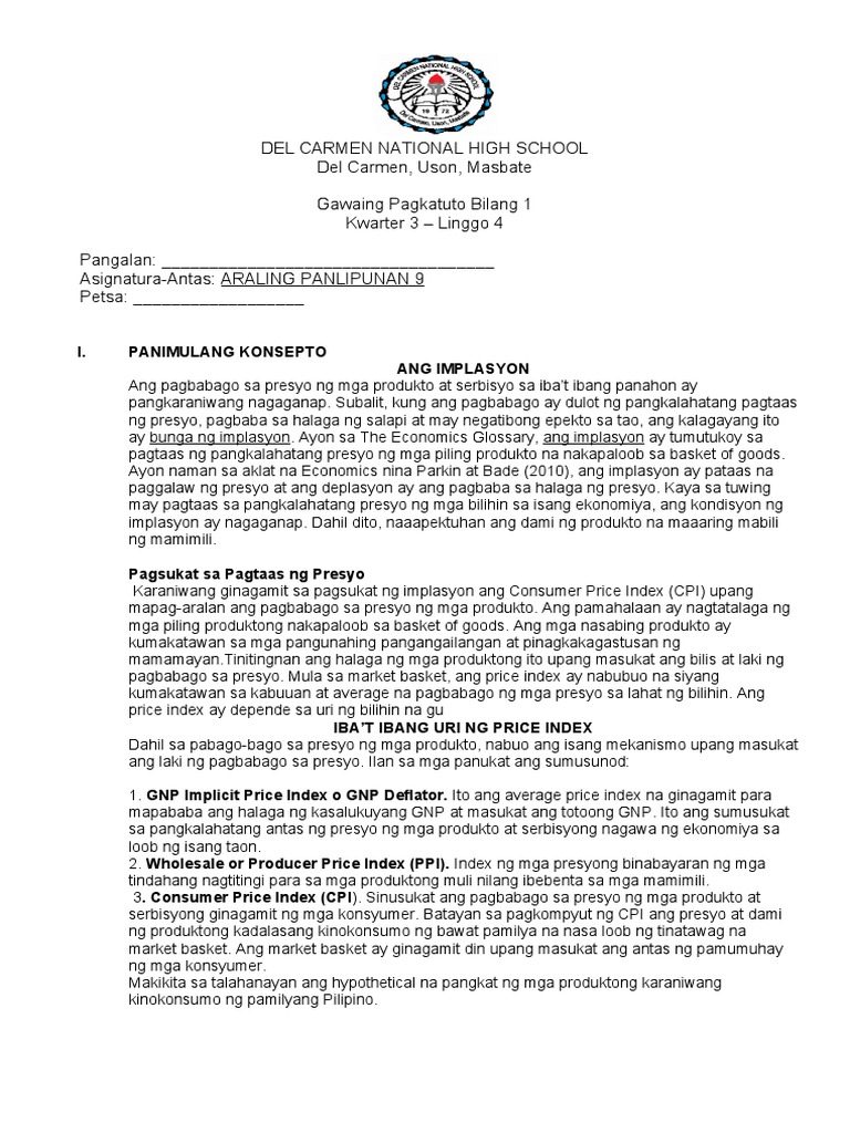 AP LAS 3rd Quarter 4 Edited | PDF