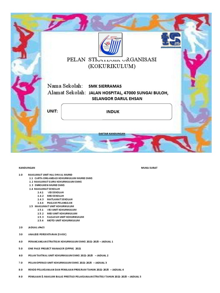 Contoh PSO Koku 2021 - 2025 | PDF