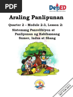 Grade 7 Module in Ap (3rd Quarter 2nd Module) | PDF