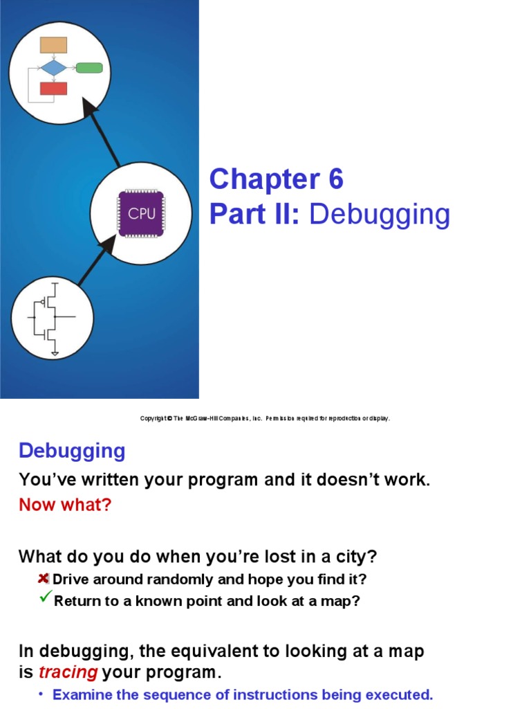 ch06 Inclass 02 Debugging | PDF | Debugging | Computer Program