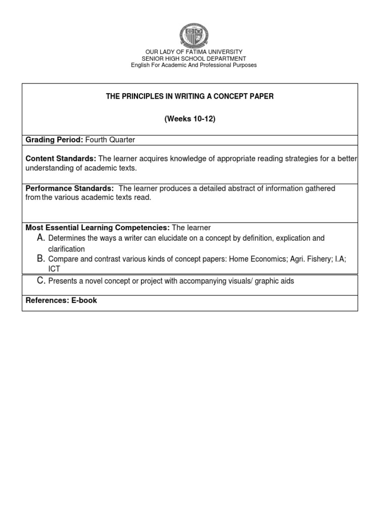 EAPP Module 10-12 | PDF | Concept | Idea