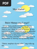Ang Alamat NG Buwan at Mga Bituin | PDF