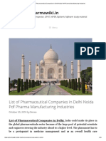 GOA Pharma Companies | PDF | Companies | Biotechnology