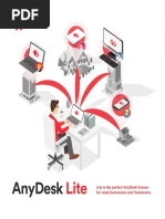 AnyDesk UserManual | PDF | Menu (Computing) | Computer Keyboard
